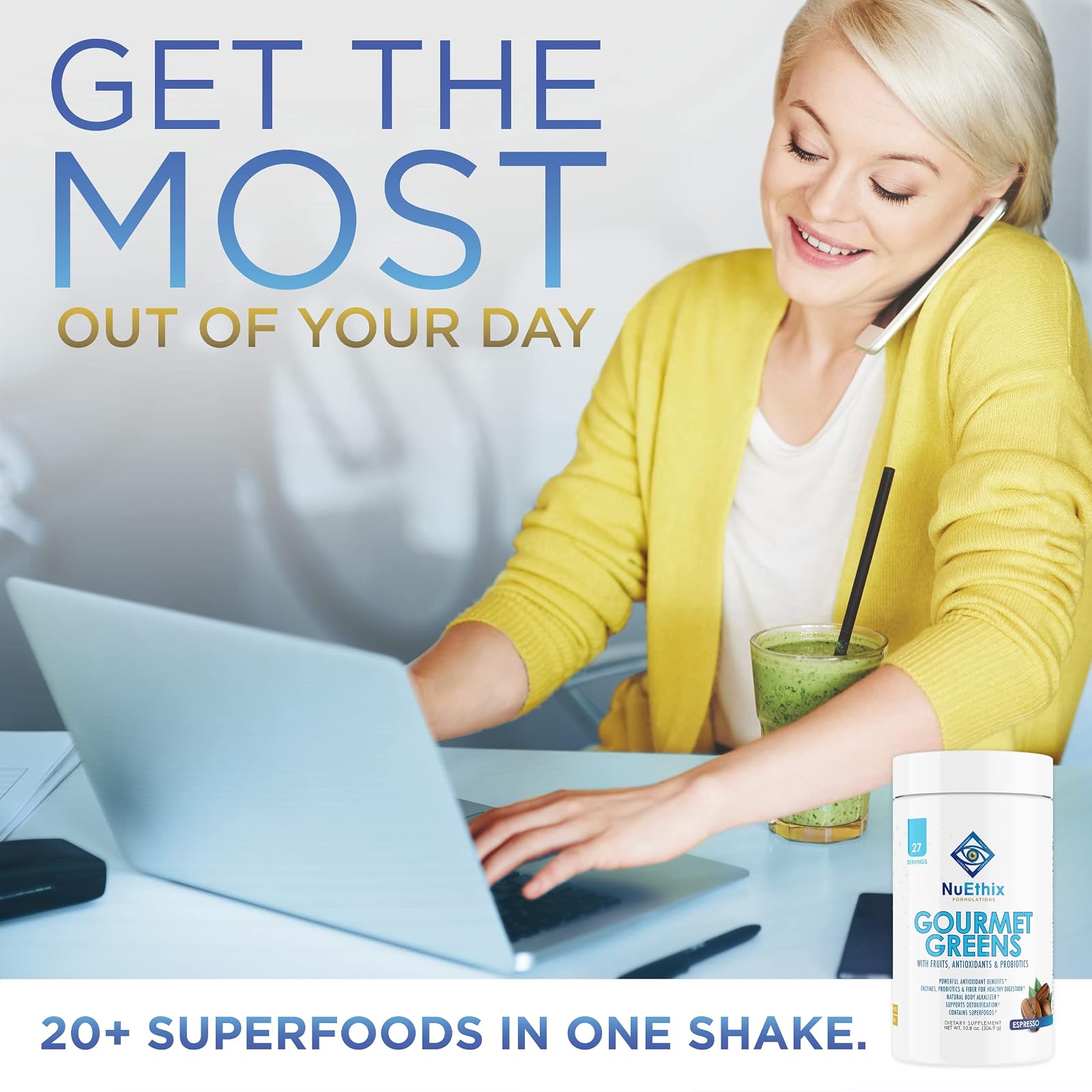 nutrient-rich gourmet greens blend