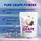 Nutrient-rich grape powder supplement
