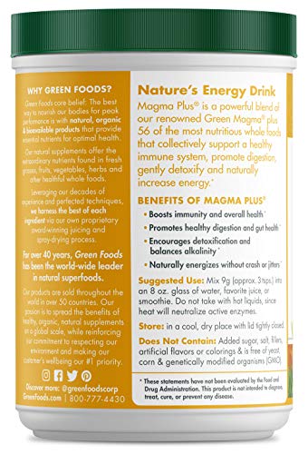nutrient-rich Green Foods Magma Plus