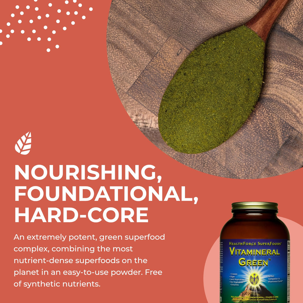 nutrient-rich green powder for vitality