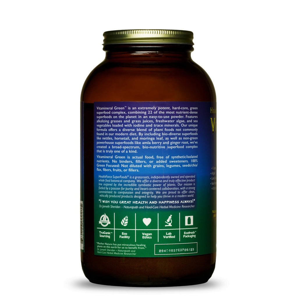 nutrient-rich green powder for vitality