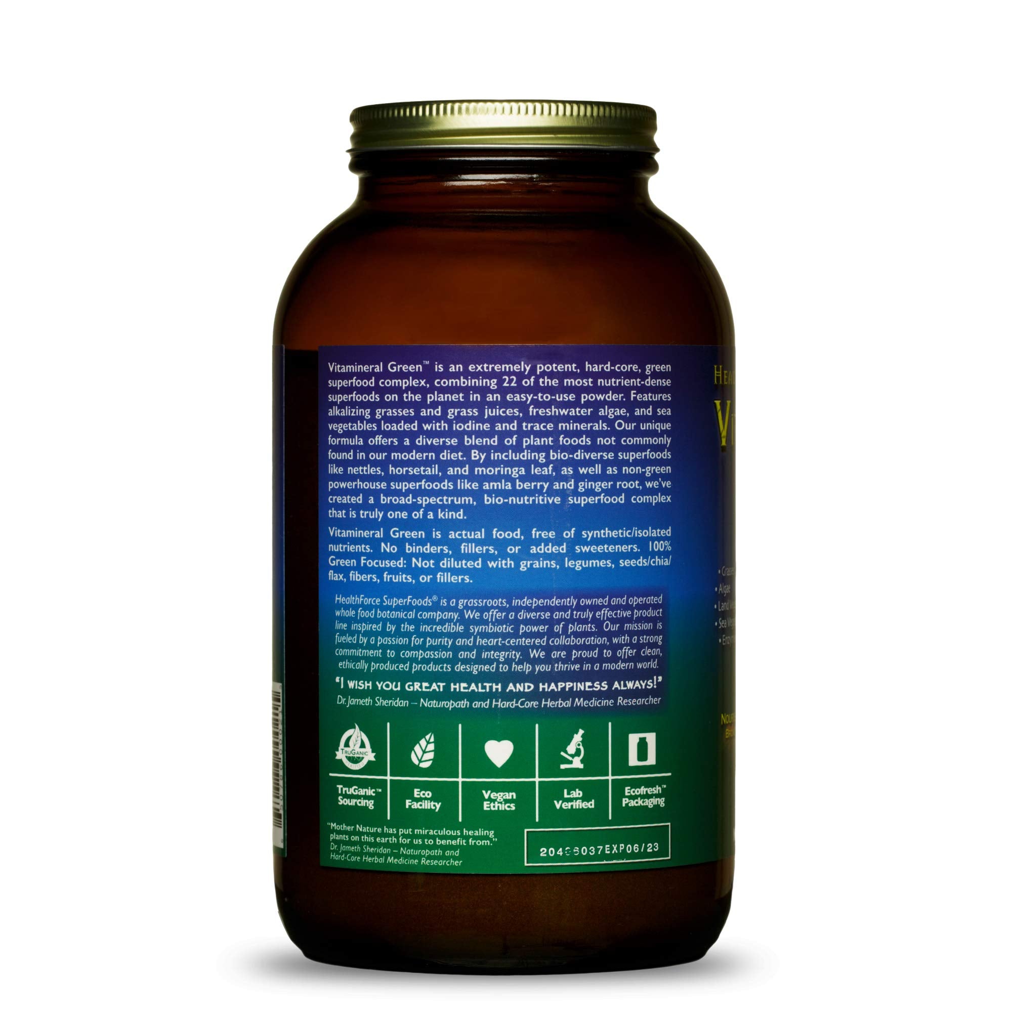nutrient-rich green powder for vitality