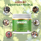 nutrient-rich green powder mix