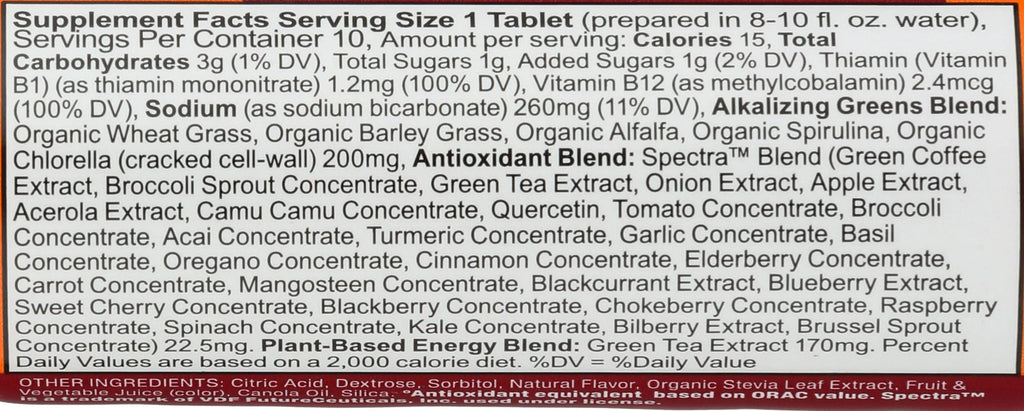 nutrient-rich green superfood powder
