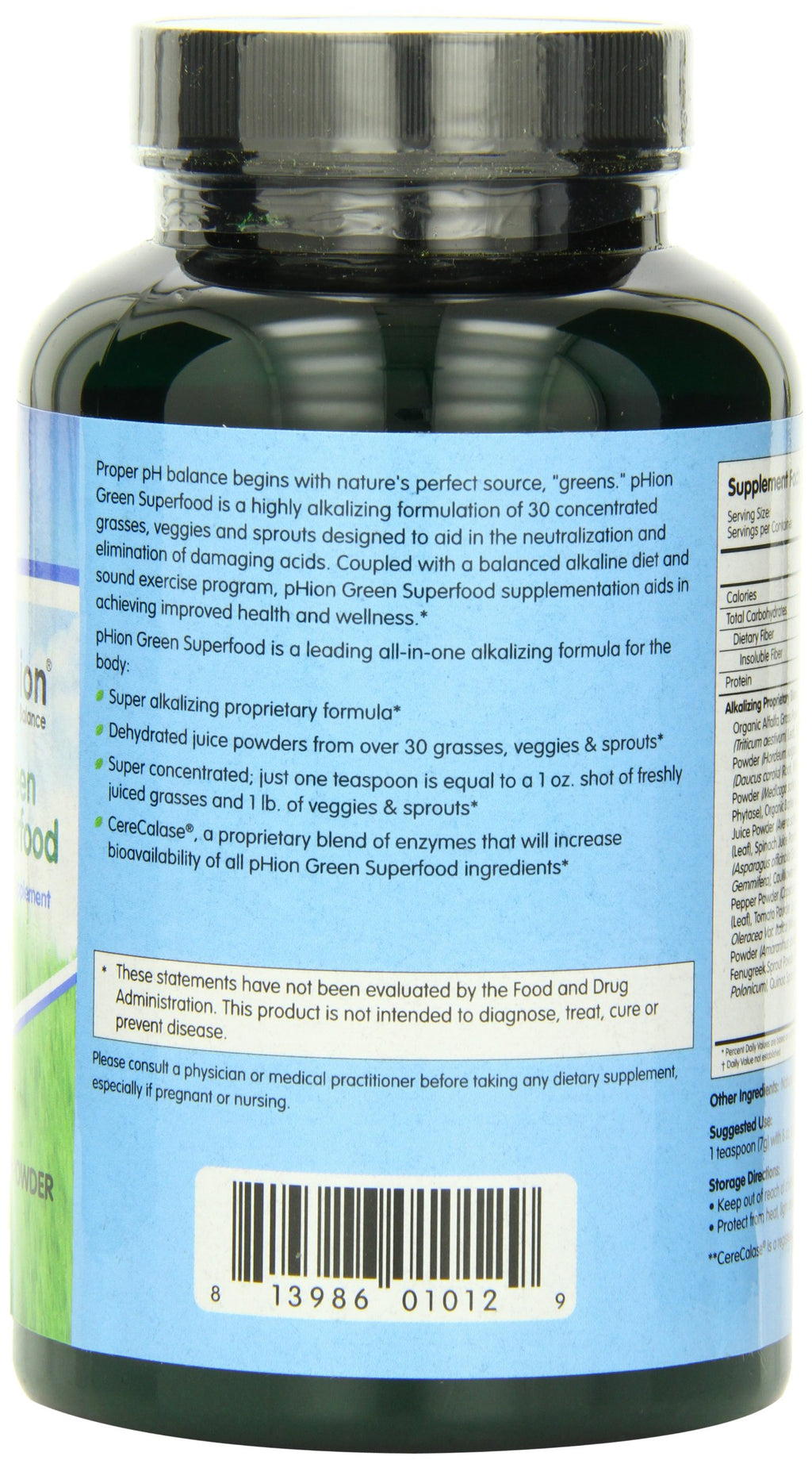 nutrient-rich green superfood powder