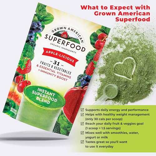 nutrient-rich green supplement mix