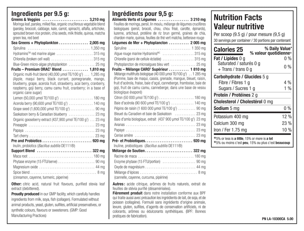 nutrient-rich greens for daily vitality