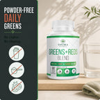 Nutrient-rich greens for energy boost
