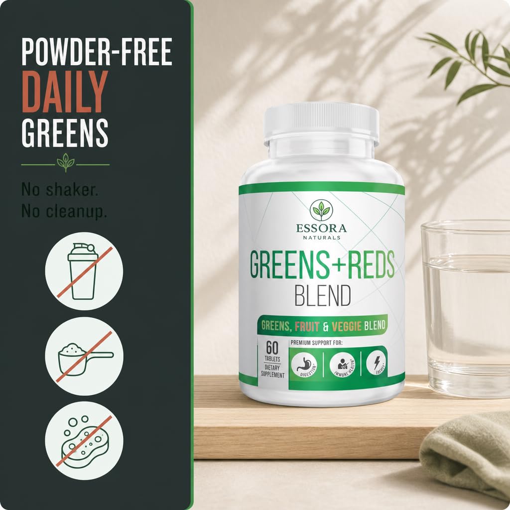 Nutrient-rich greens for energy boost
