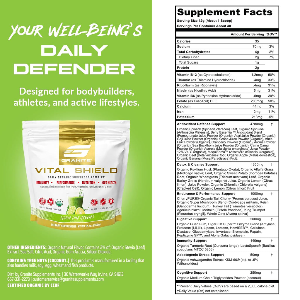 nutrient-rich greens for energy boost