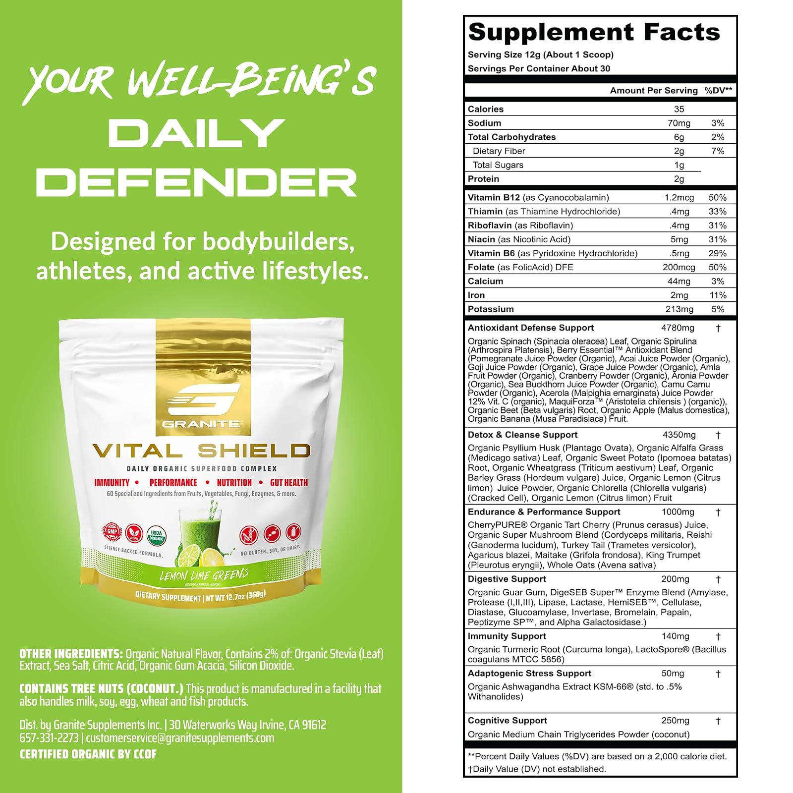 nutrient-rich greens for energy boost