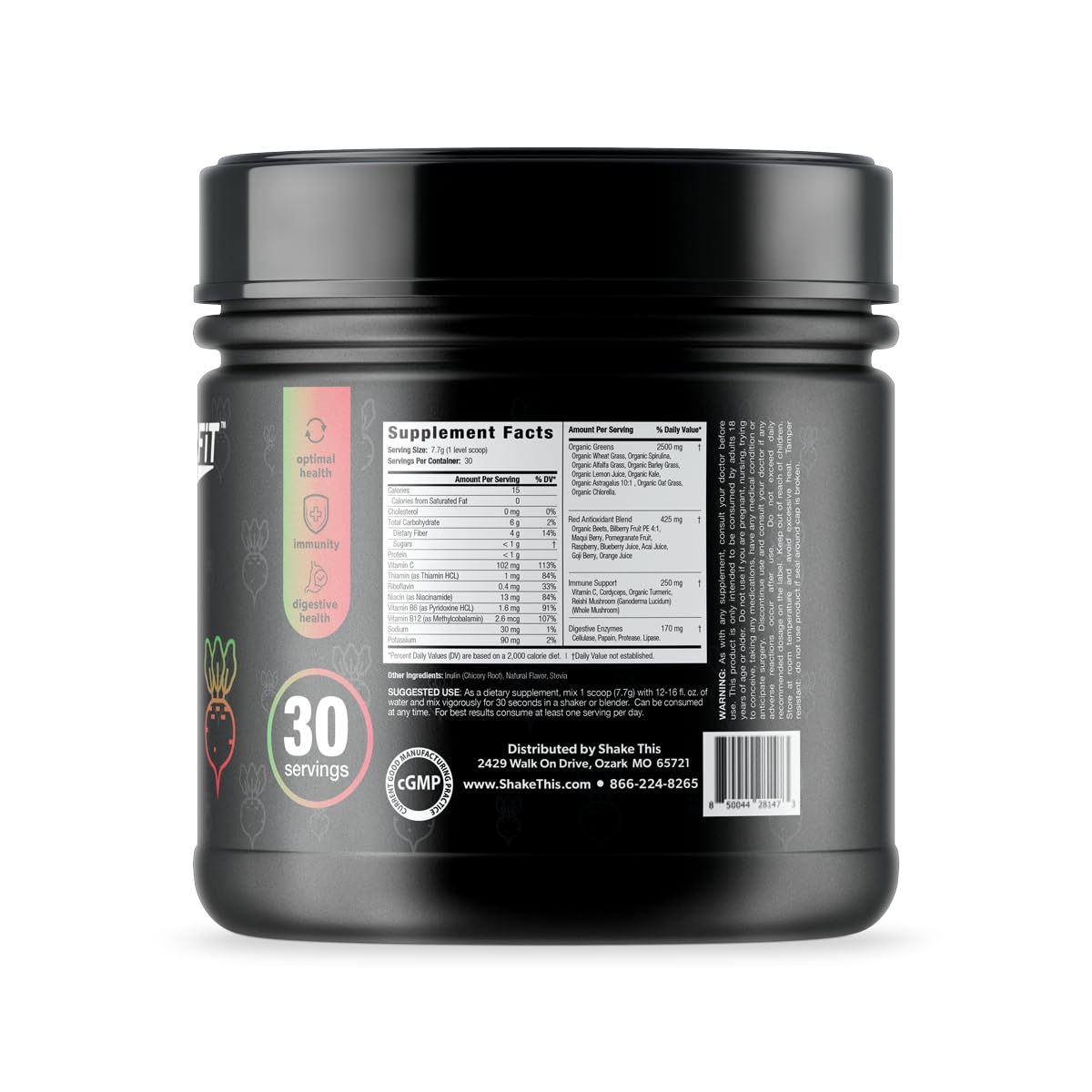 nutrient-rich greens powder for smoothies
