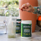 Nutrient-rich greens powder for wellness
