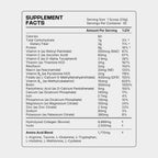 Nutrient-rich greens powder supplement