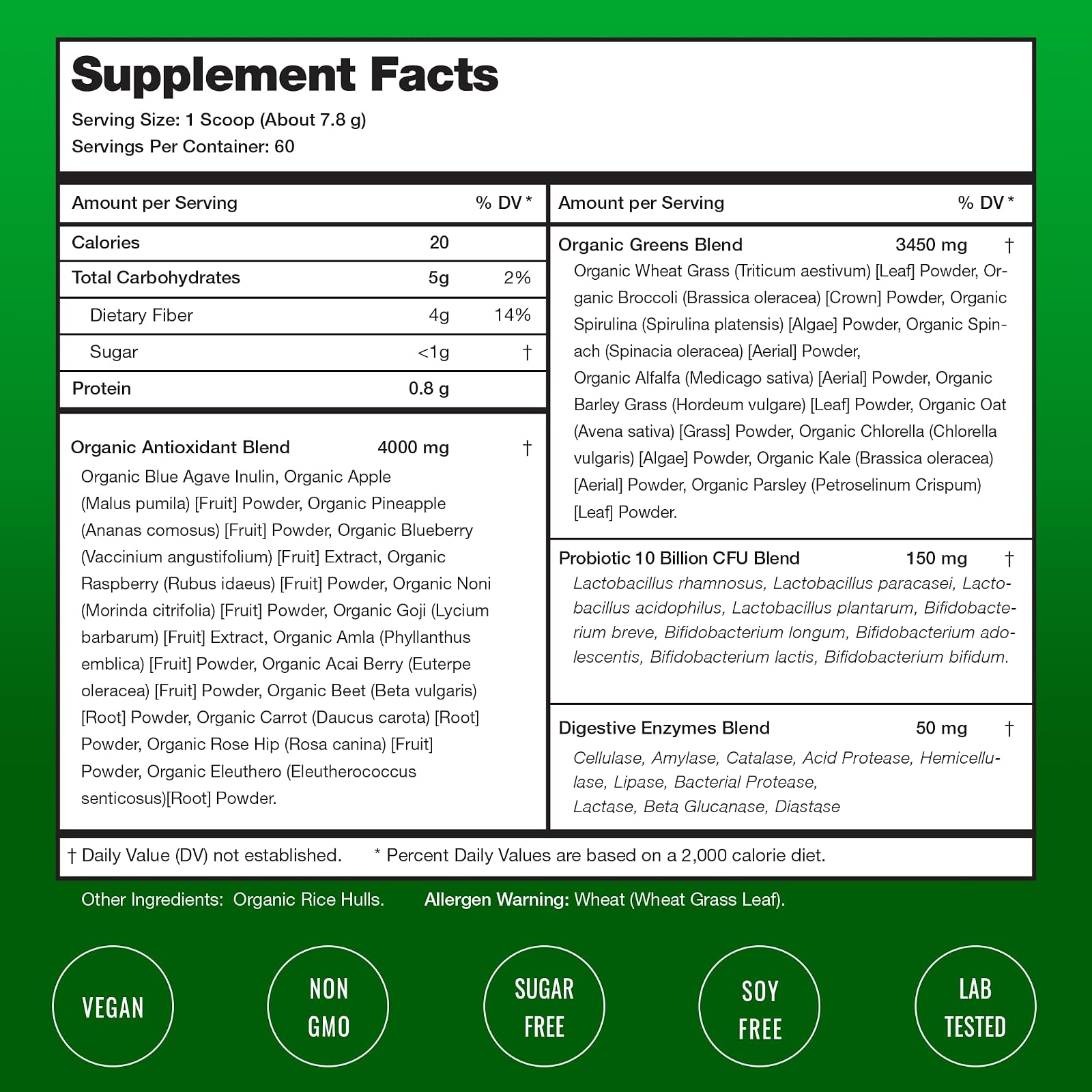 nutrient-rich greens powders for energy