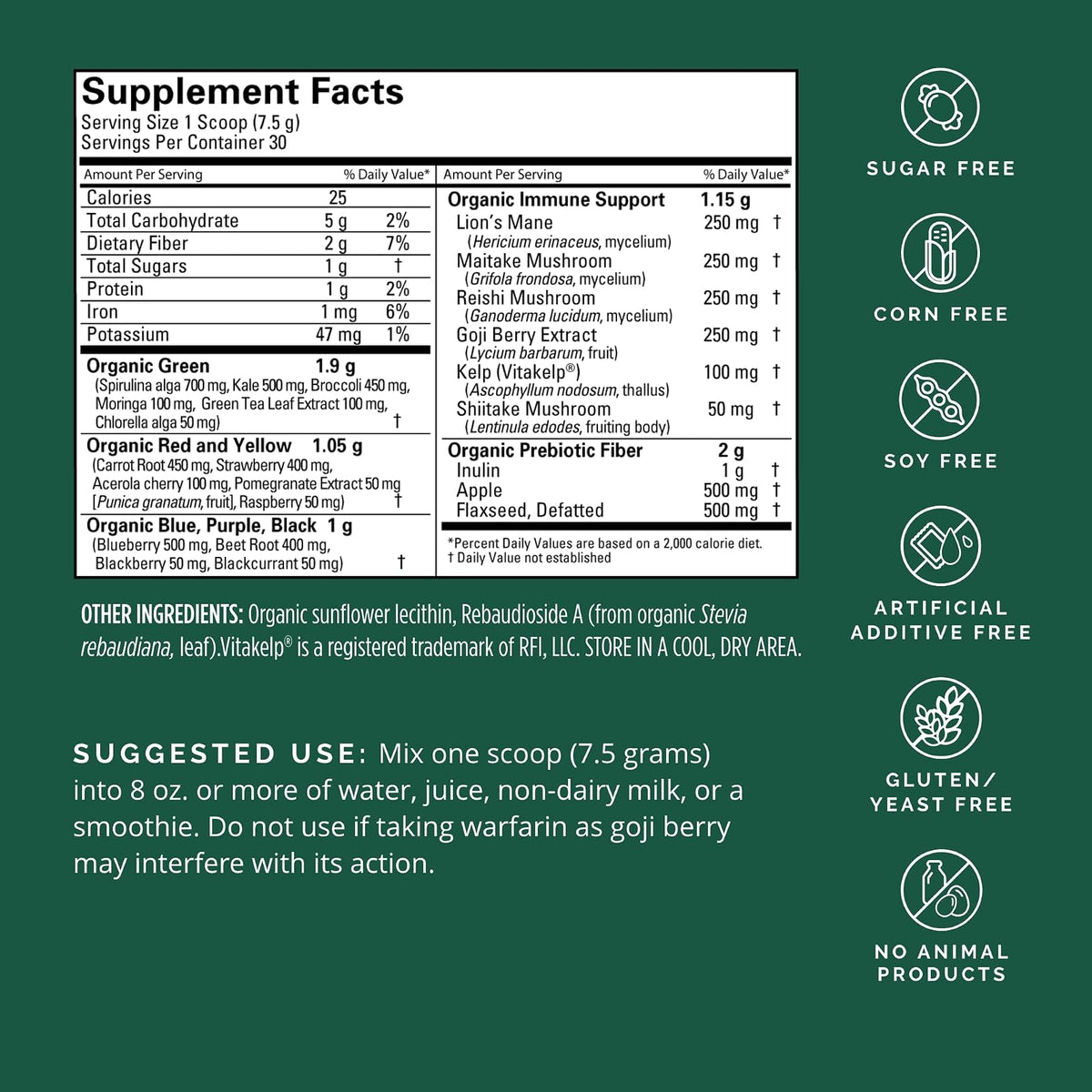 nutrient-rich greens powders for energy