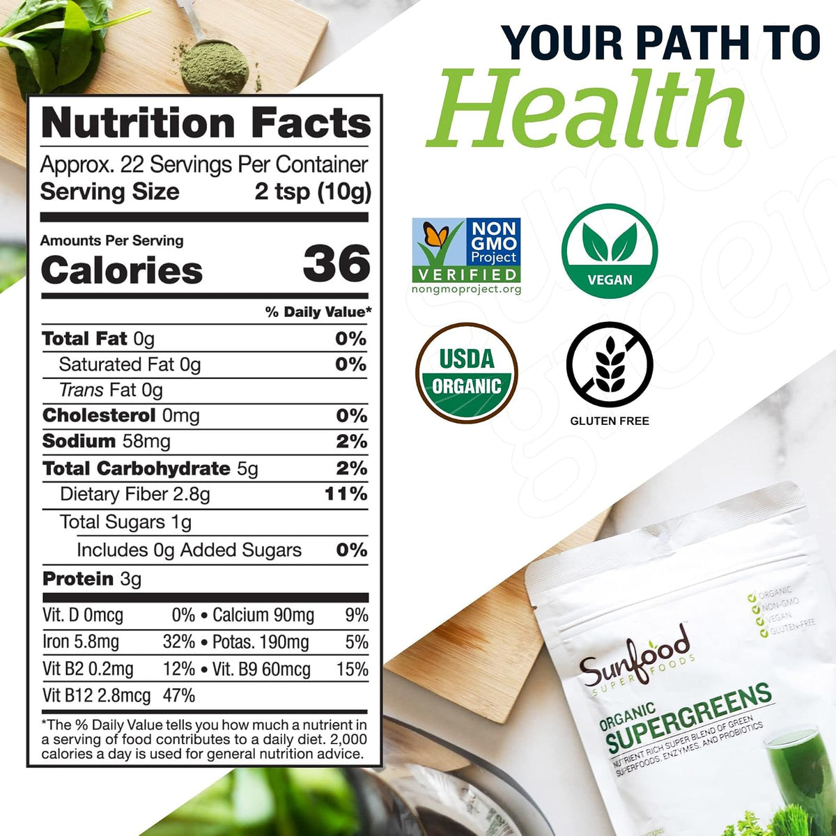 nutrient-rich greens powders for energy