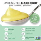 Nutrient-rich greens powders gel