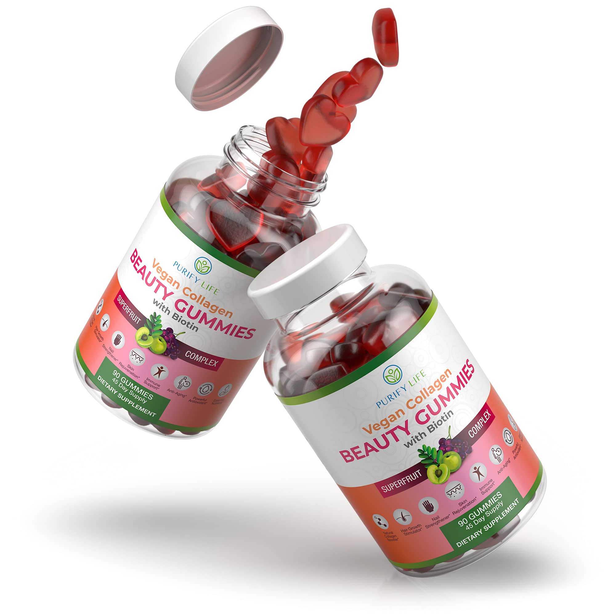 Nutrient-rich gummies for beauty