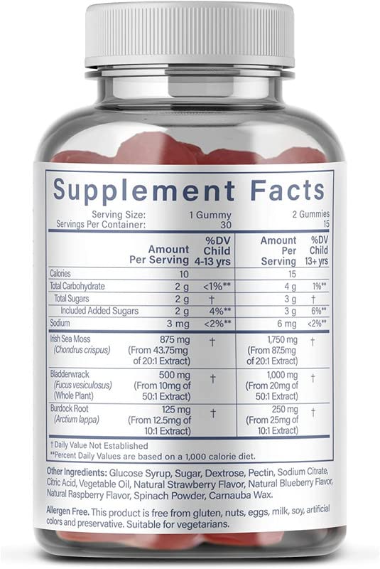 nutrient-rich gummies for children's health