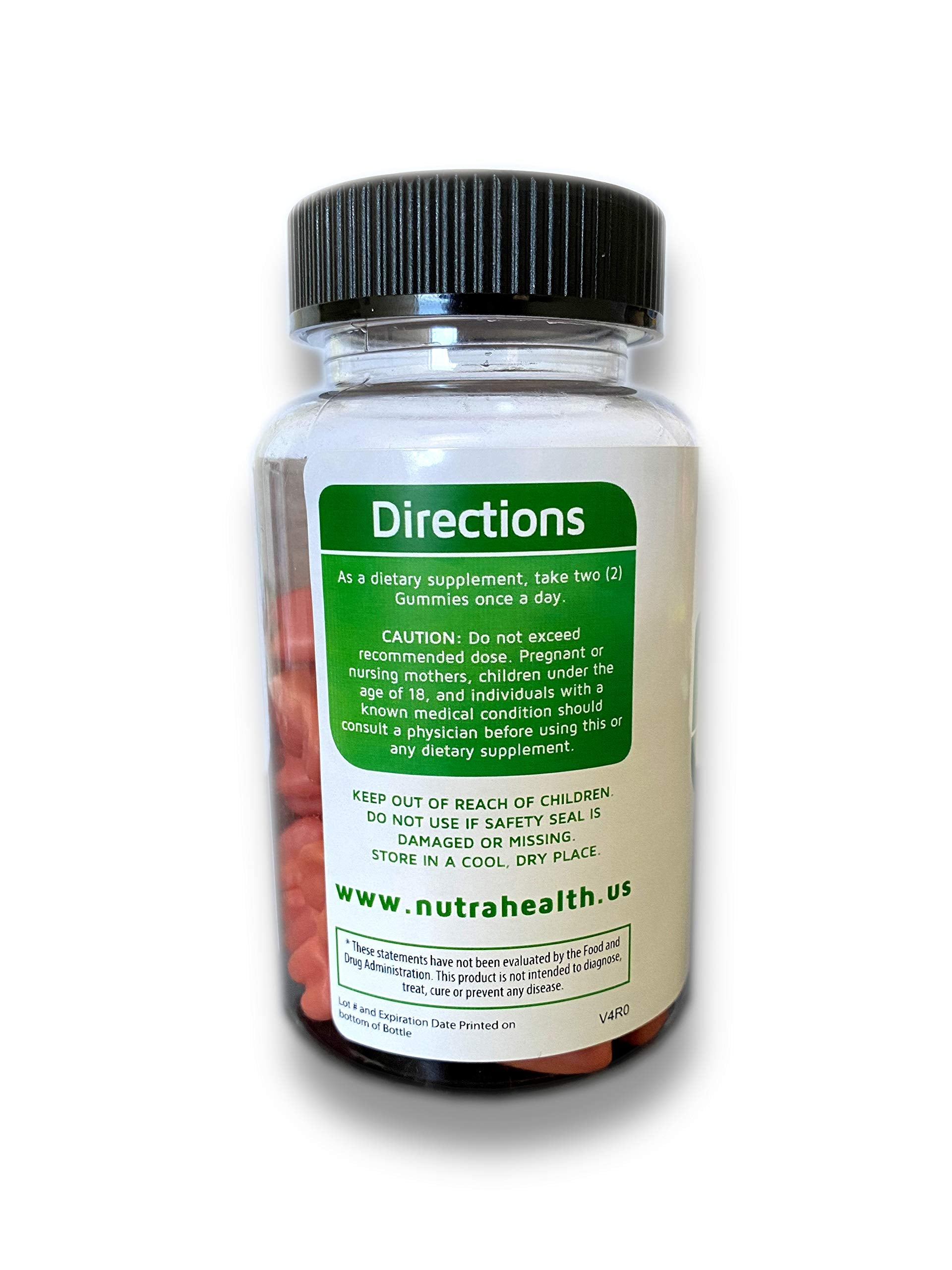 Nutrient-rich gummies for hair health