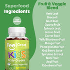 Nutrient-rich gummies for kids