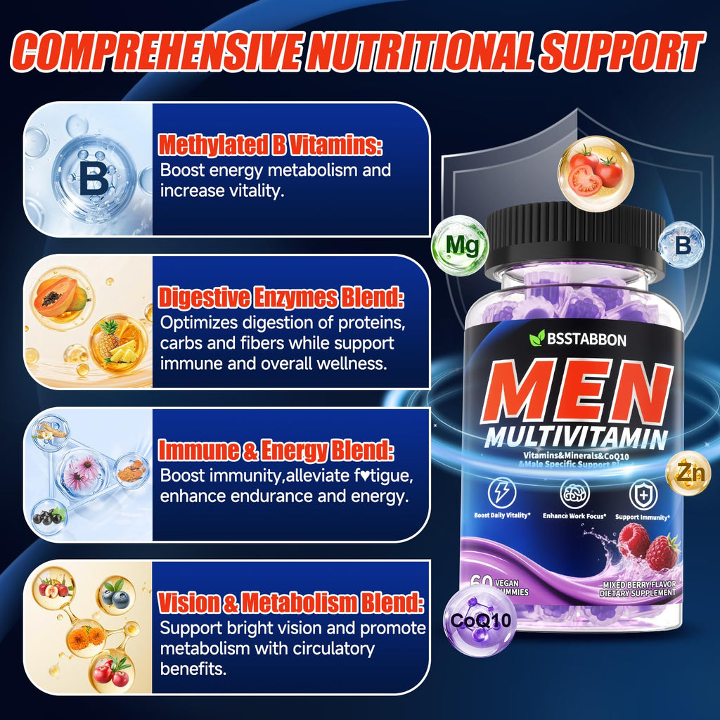 nutrient-rich gummies for men