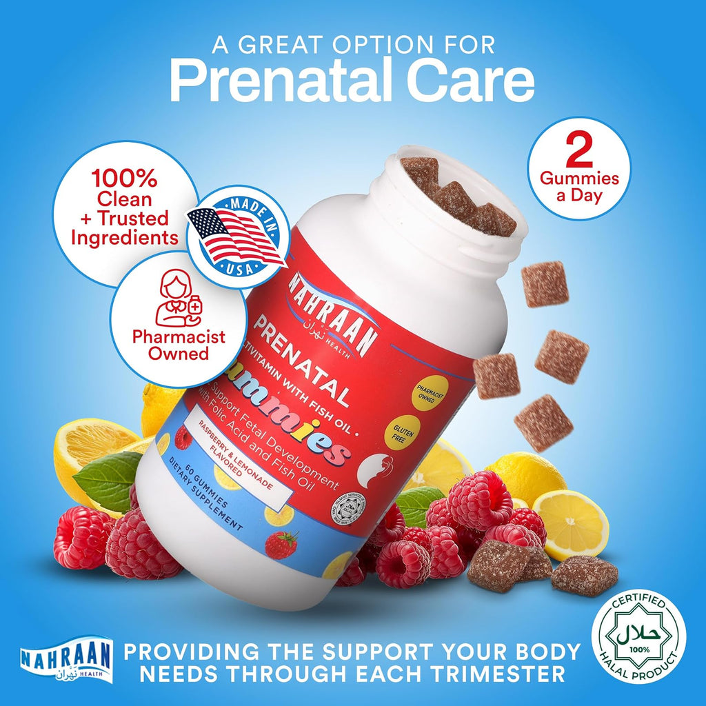 Nutrient-rich gummies for pregnancy