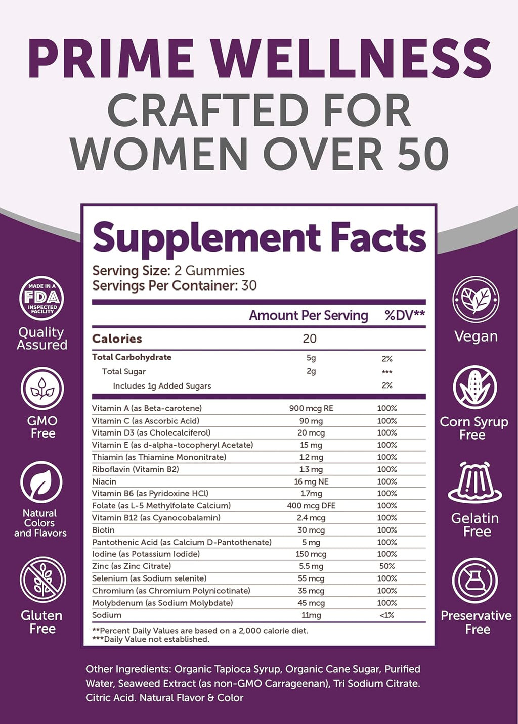 nutrient-rich gummies for seniors