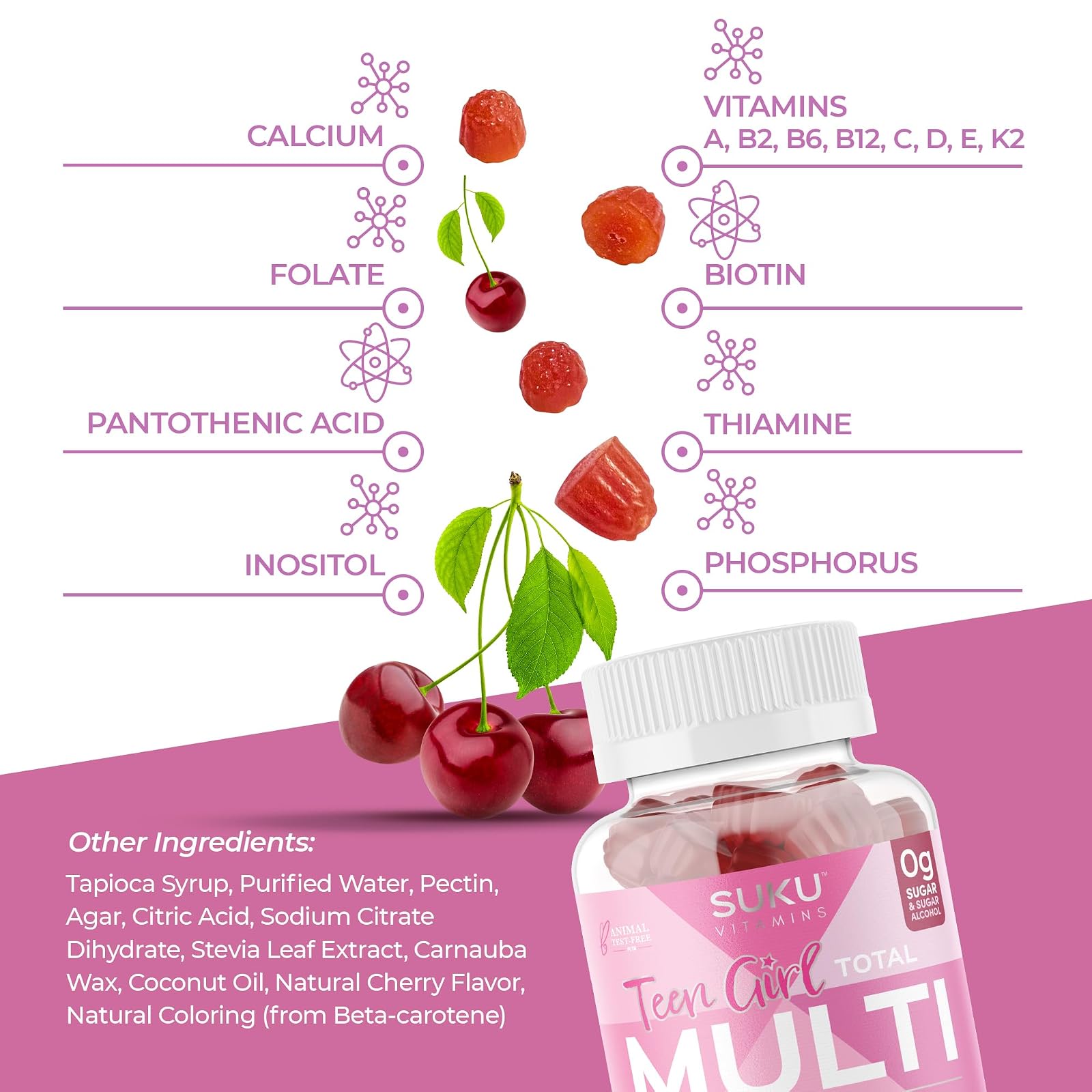 nutrient-rich gummies for teen girls