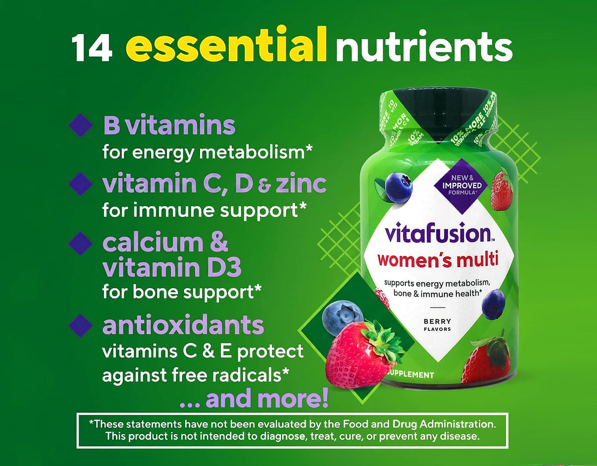 nutrient-rich gummies for women's health