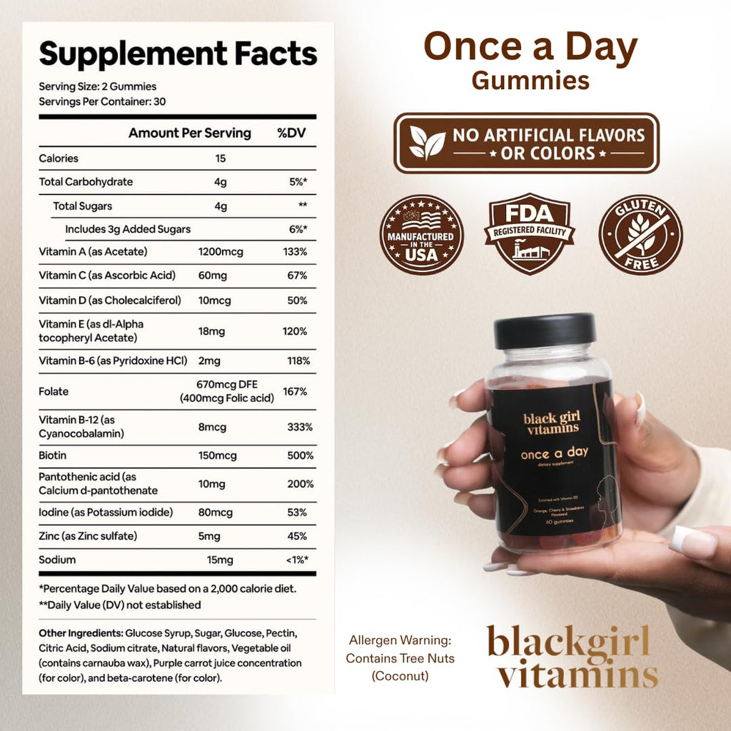 nutrient-rich gummy multivitamin for energy