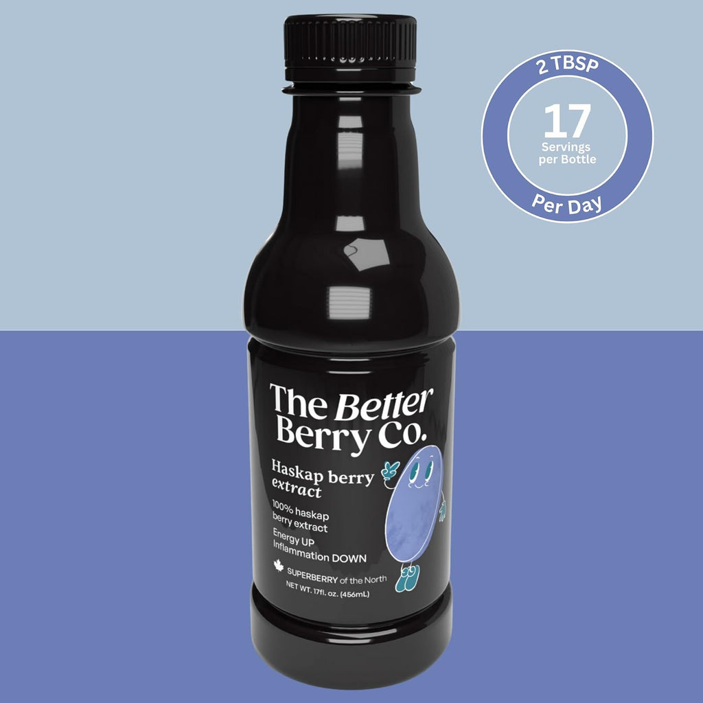 Nutrient-rich haskap berry drink