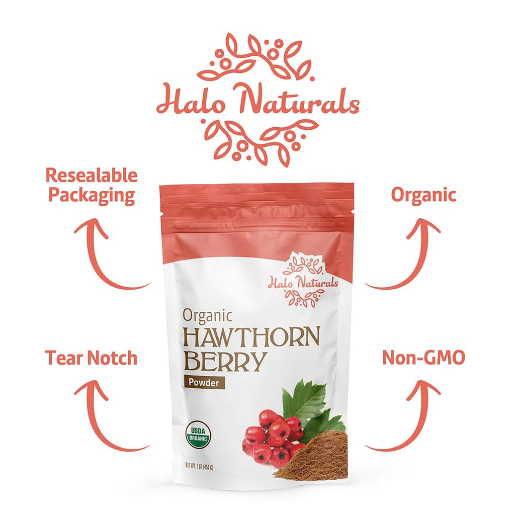 nutrient-rich hawthorn berry powder