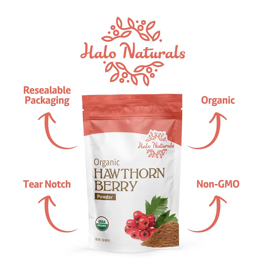 nutrient-rich hawthorn berry powder