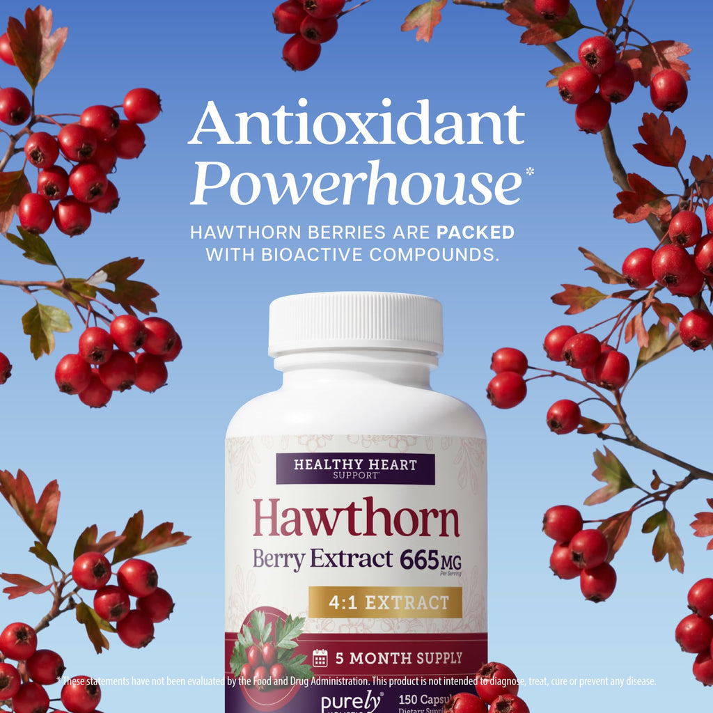 nutrient-rich hawthorn berry supplement