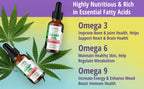 Nutrient-rich hemp seed oil