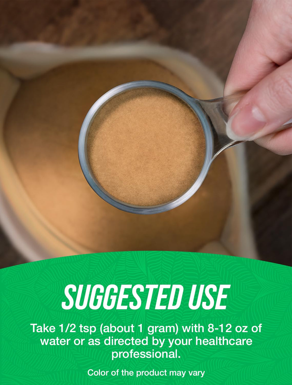 nutrient-rich herbal powder supplement
