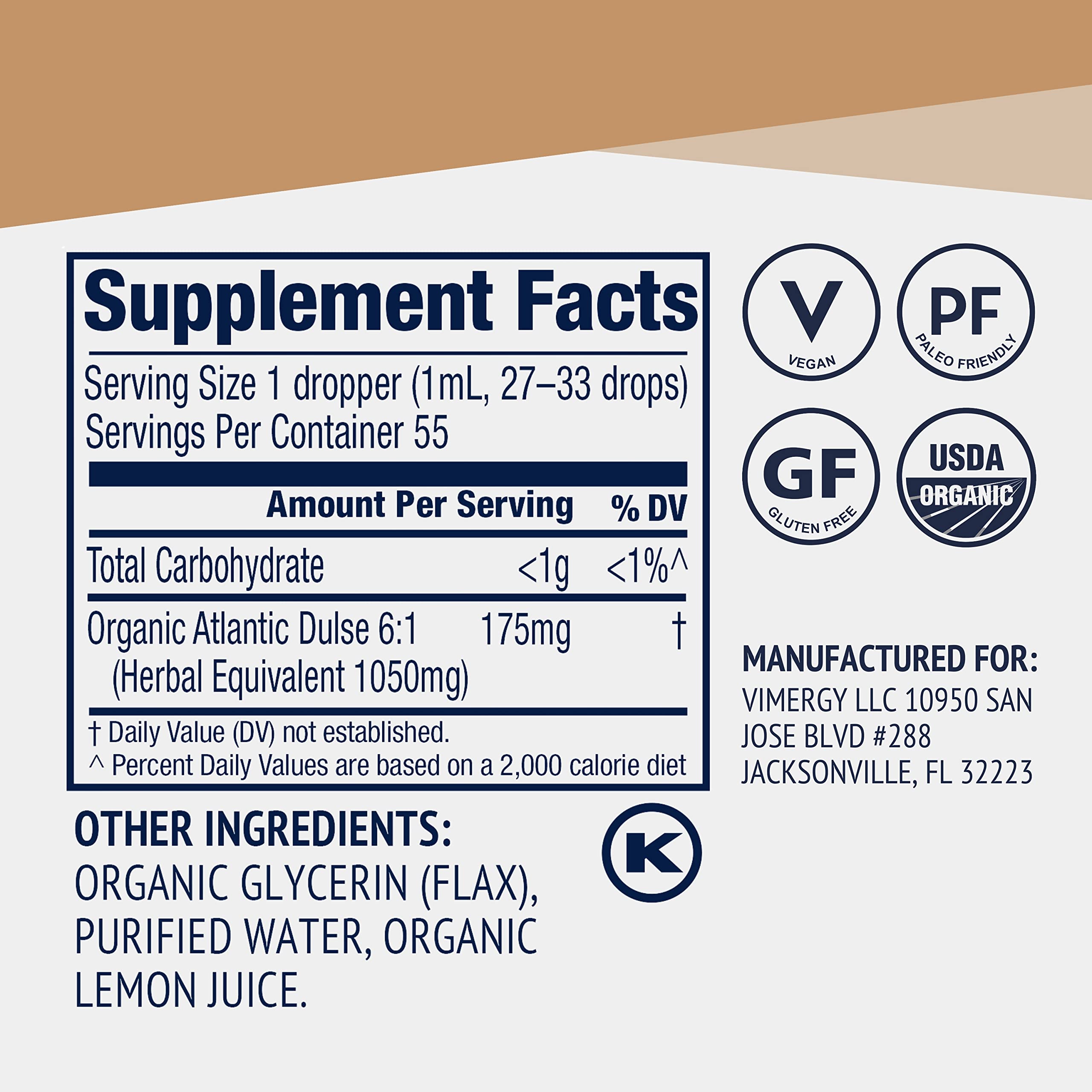nutrient-rich herbal supplement liquid