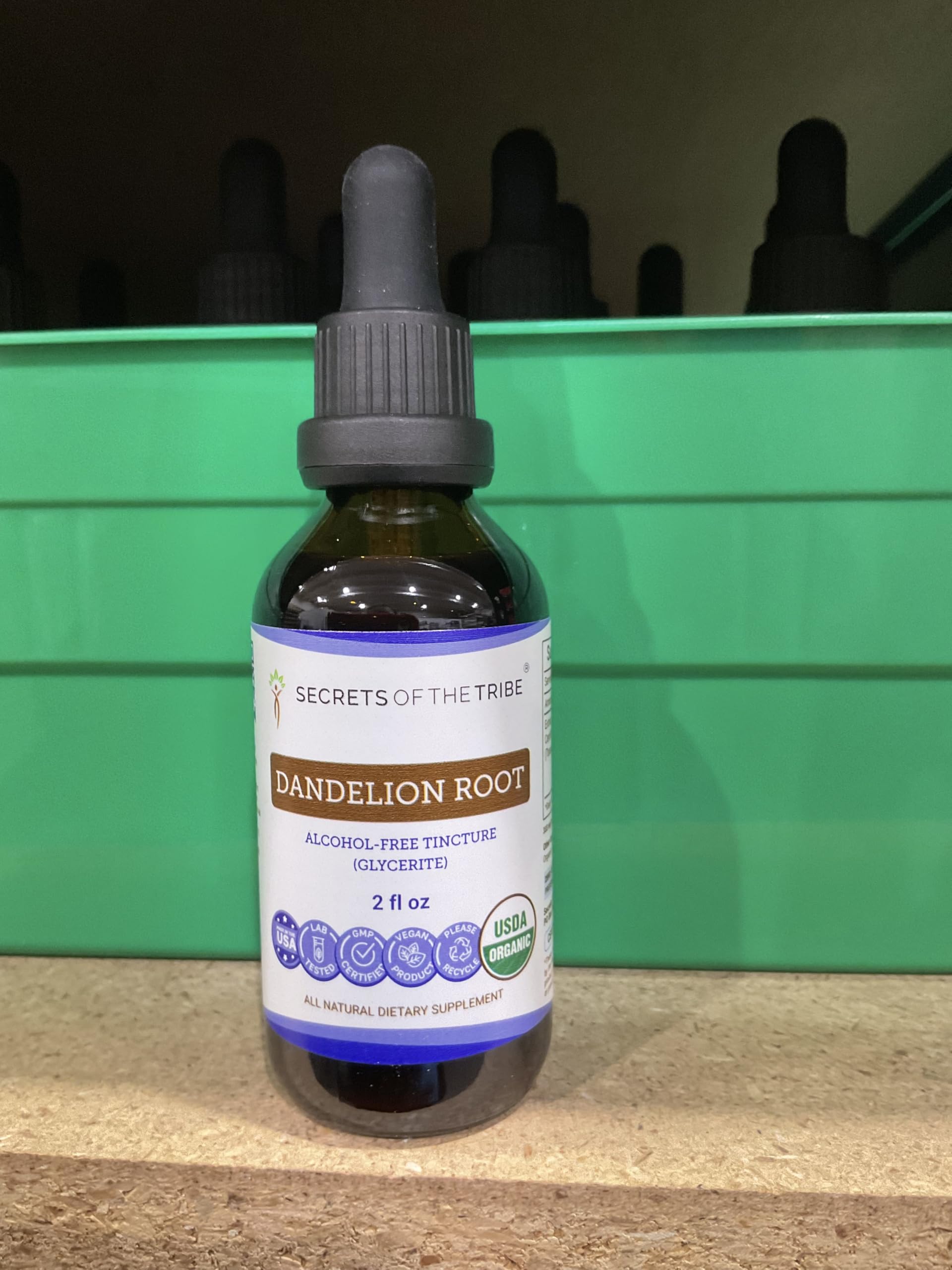 nutrient-rich herbal tincture solution