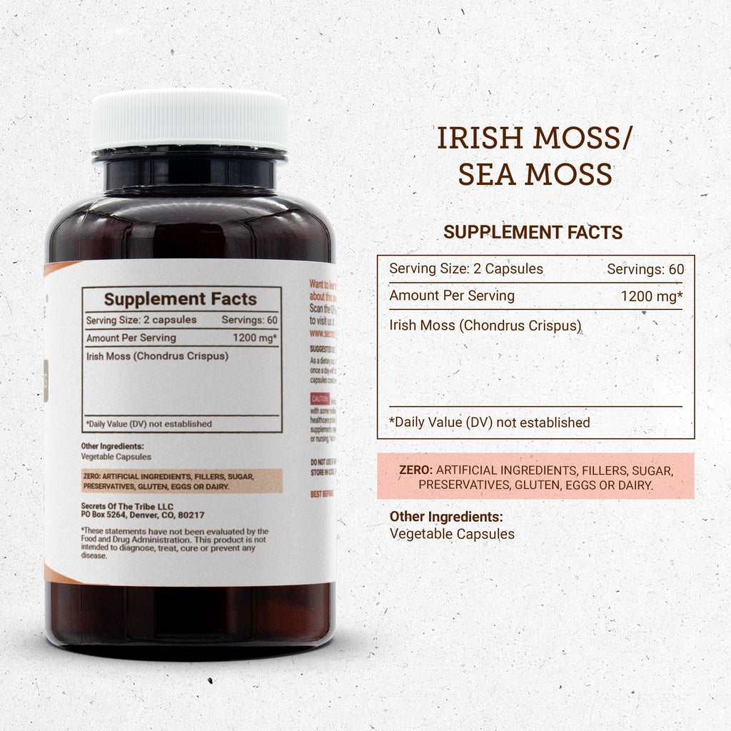 nutrient-rich Irish Moss for wellness