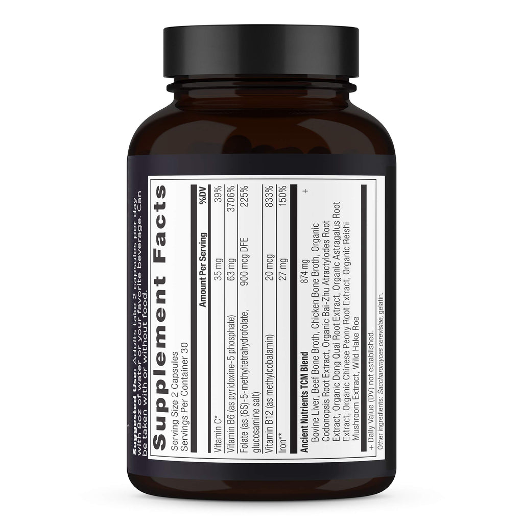 Nutrient-rich iron for overall health