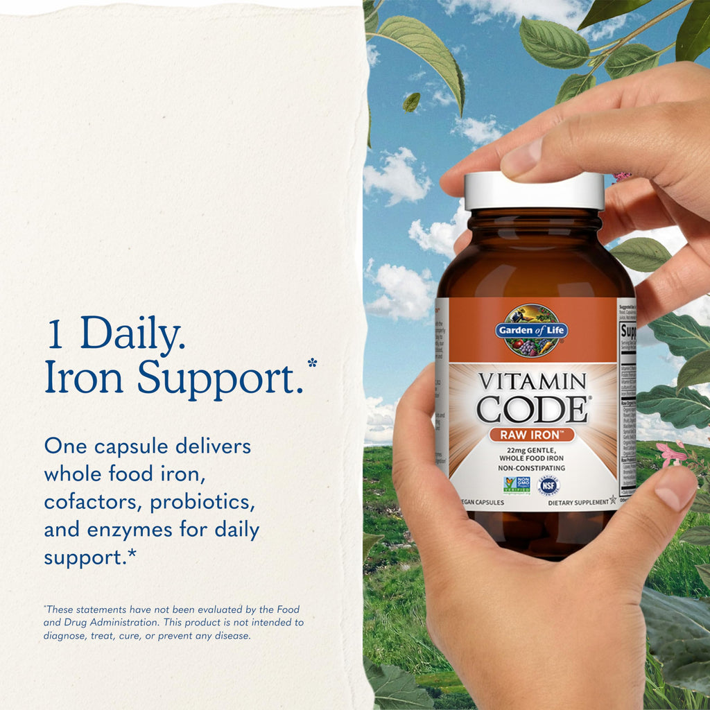 Nutrient-rich iron for wellness