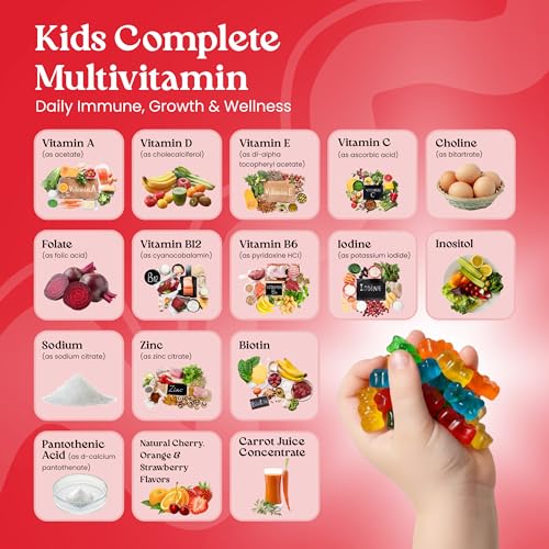 nutrient-rich kids multivitamin formula