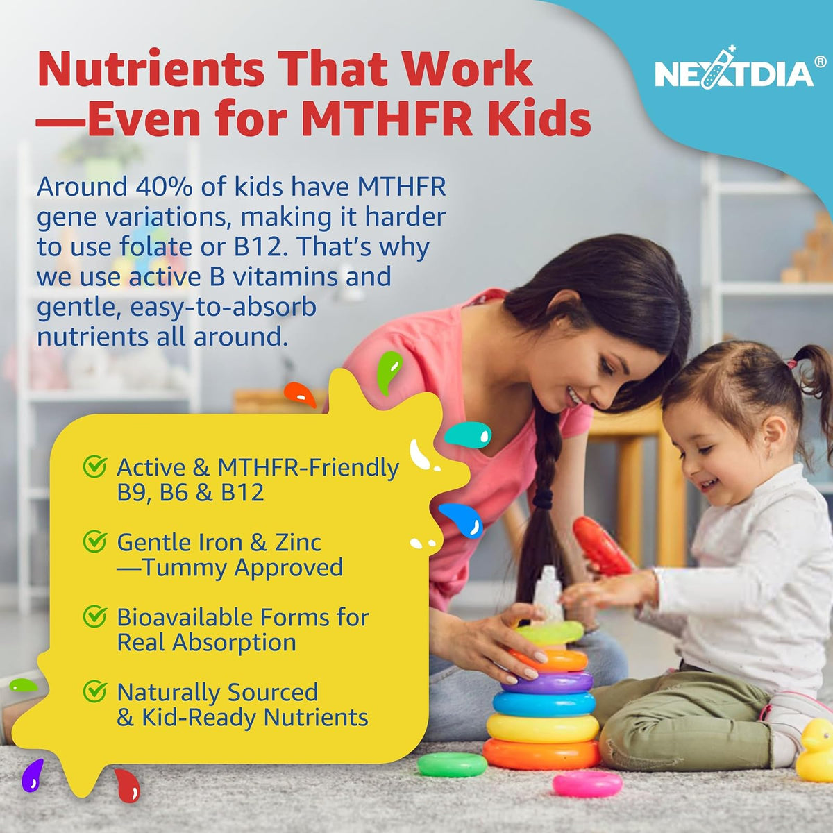nutrient-rich kids multivitamin formula