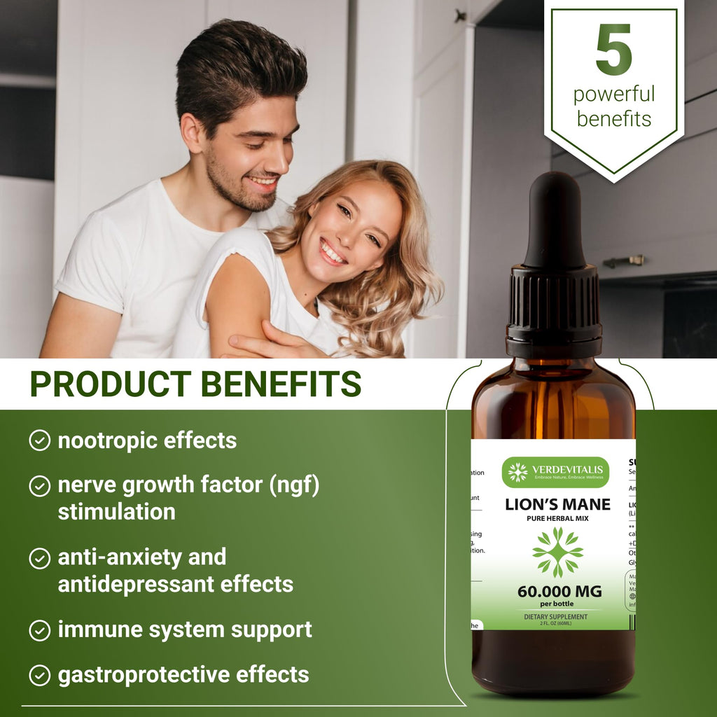 Nutrient-rich Lion's Mane extract