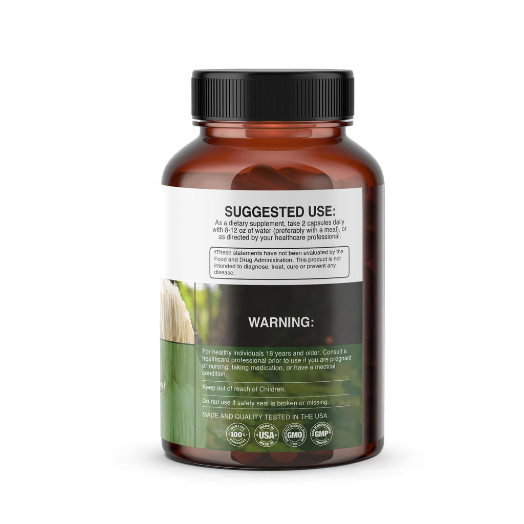 Nutrient-rich Lion's Mane mushroom benefits