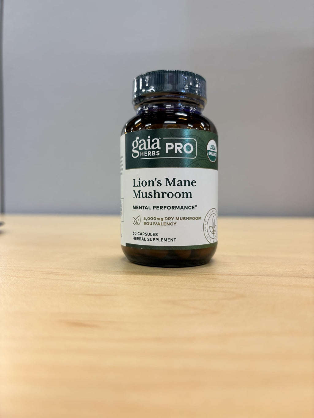 nutrient-rich lion's mane mushroom capsules