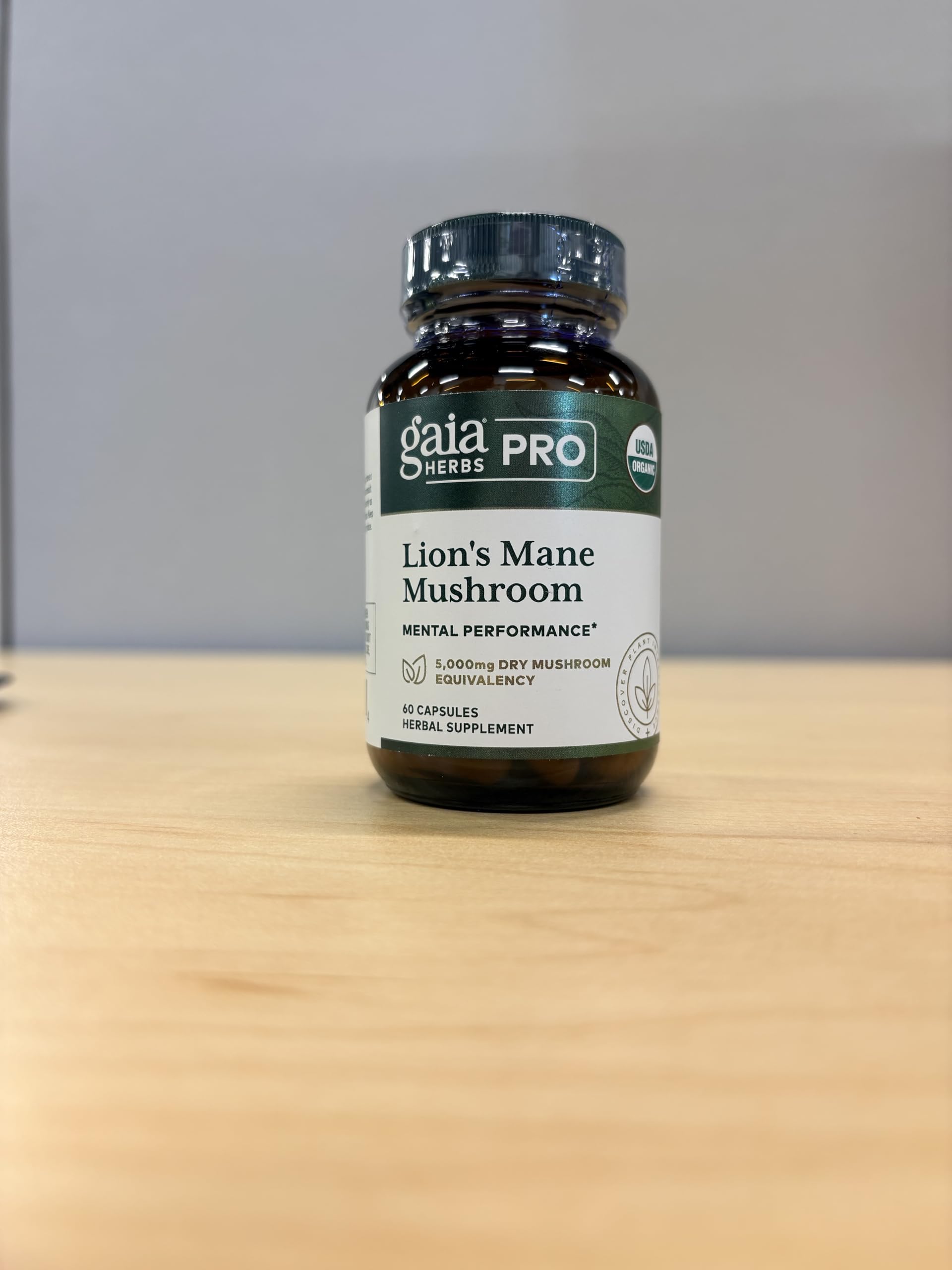 nutrient-rich lion's mane mushroom capsules