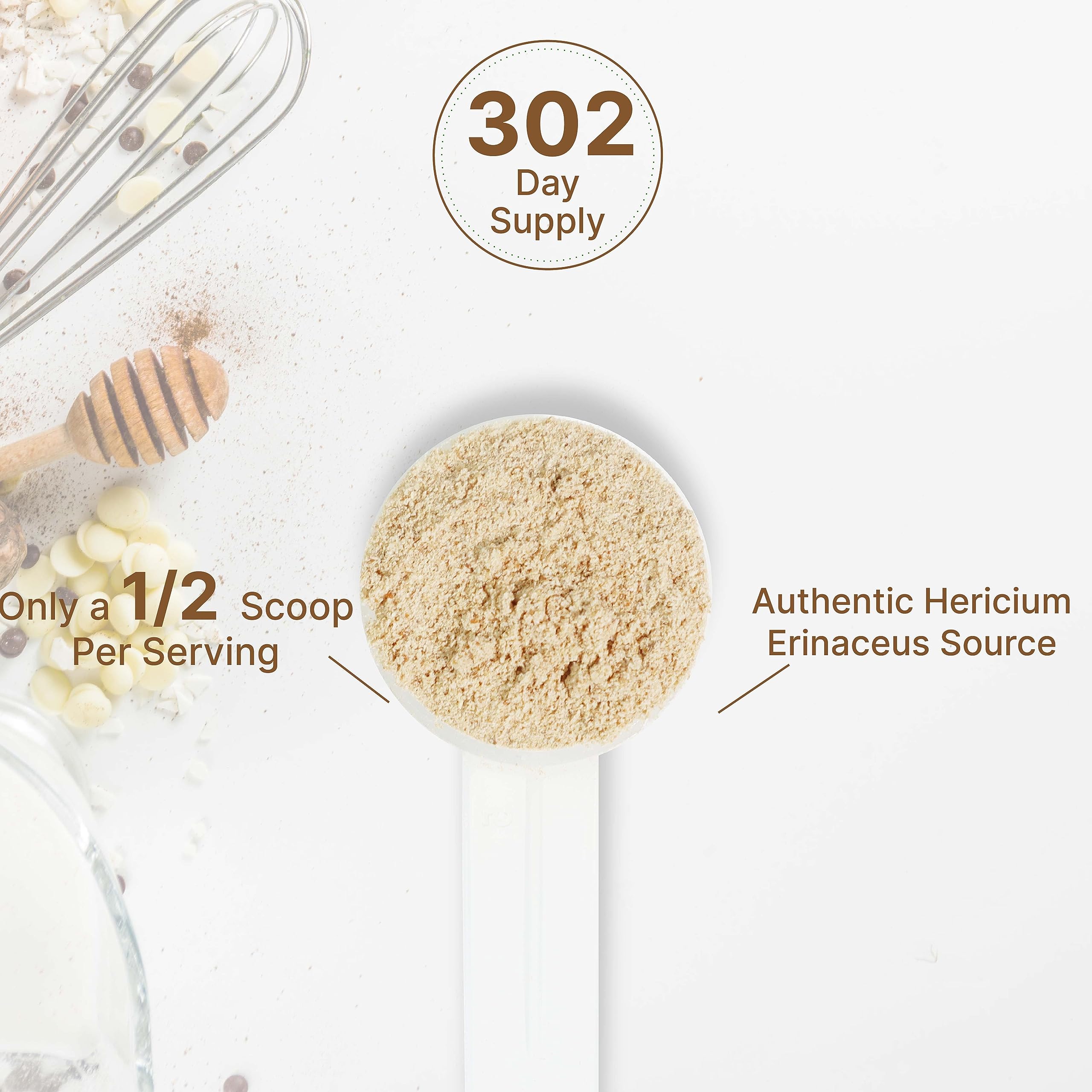 nutrient-rich lion's mane mushrooms